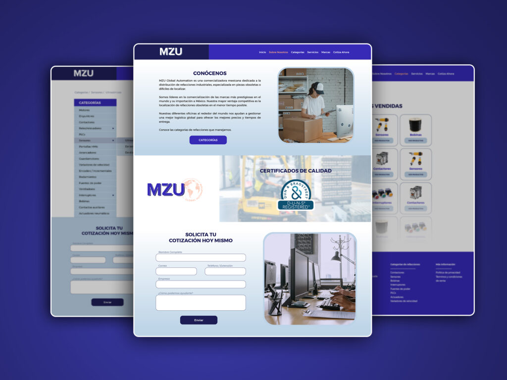 MZU Global Diseño Web | Giovanni Rubio